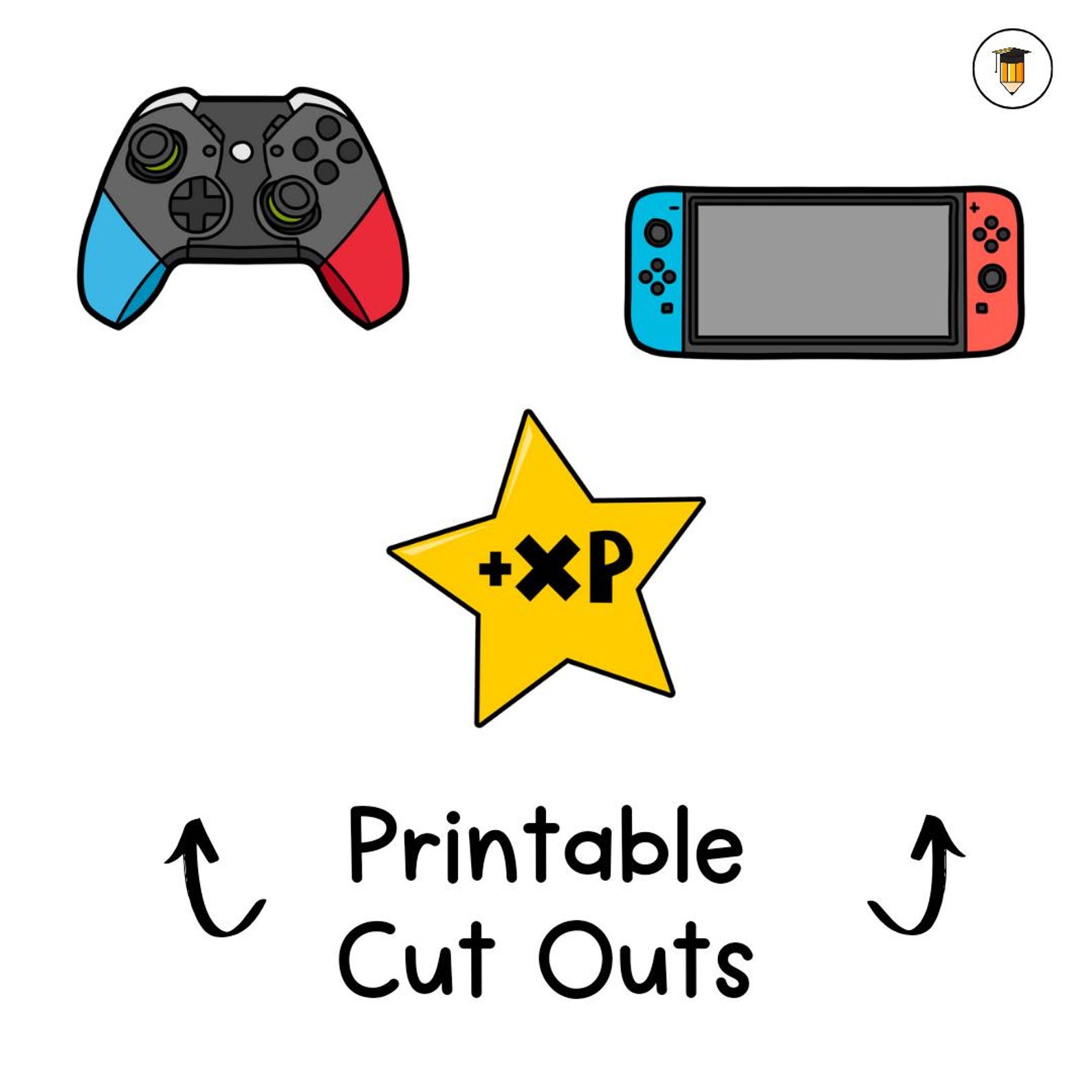 VIDEO GAME Bulletin Board | Classroom Decor | Gamer Display | Printable ...