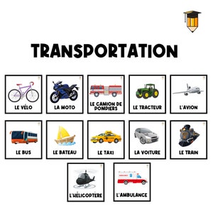 250 FRENCH | Picture Cards | First Then Board | Visual Aid | Schedule ...