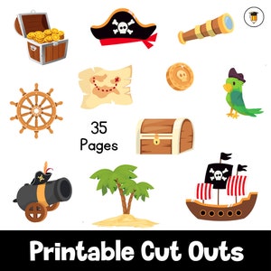 Pirate Dramatic Play | Preschool Pirate Activities | Busy Book | Pirate ...
