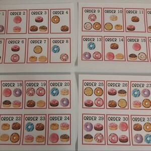 DONUT MATCHING | Valentines | Pattern Activity | Kindergarten ...