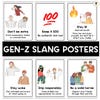Funny Classroom Rules Posters | Gen Alpha Humor for Middle School | 12 ...