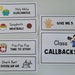 CLASS CALLBACKS | Classroom Posters | Teacher Printables | Attention ...