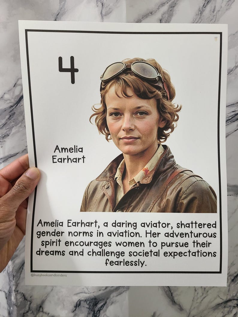 31 Day of Women's History Month | Calendar | Bulletin Board Display ...