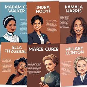 30 Women's History Month Posters Bulletin Board Display Women's History ...