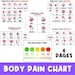 WHAT HURTS BUNDLE | Child Pain Chart | Visual Aid | Non Verbal ...