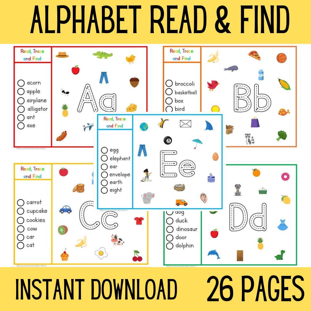 Alphabet | Letter Recognition | Letter Sounds | Sight Words | Literacy ...