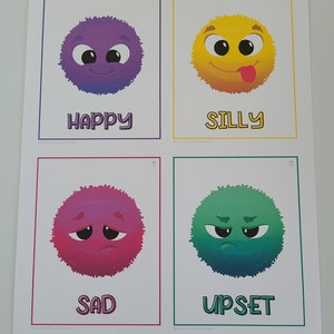 12 Emoji Feelings Posters and Banners | Emotions | Picture Cards ...