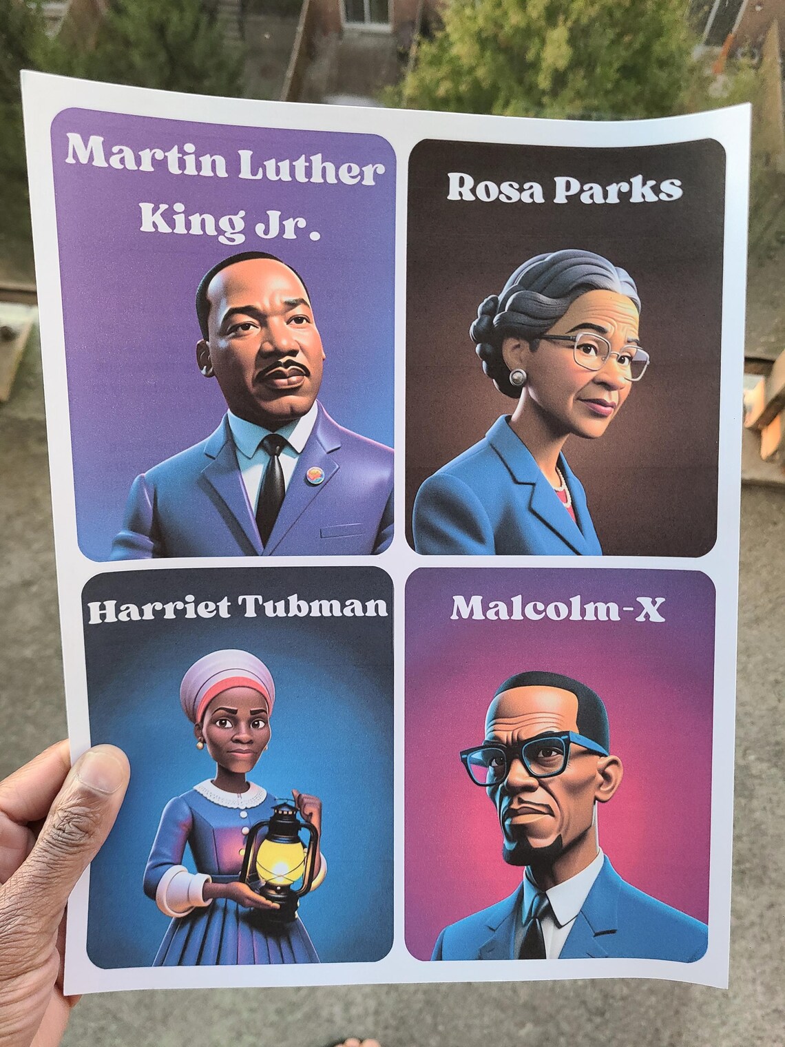 12 Black History Flashcards | Bulletin Board Display | Black History ...