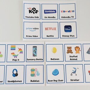 1 BOARD + 18 PICTURE CARDS | First Then Board | Visual Aid | Visual ...