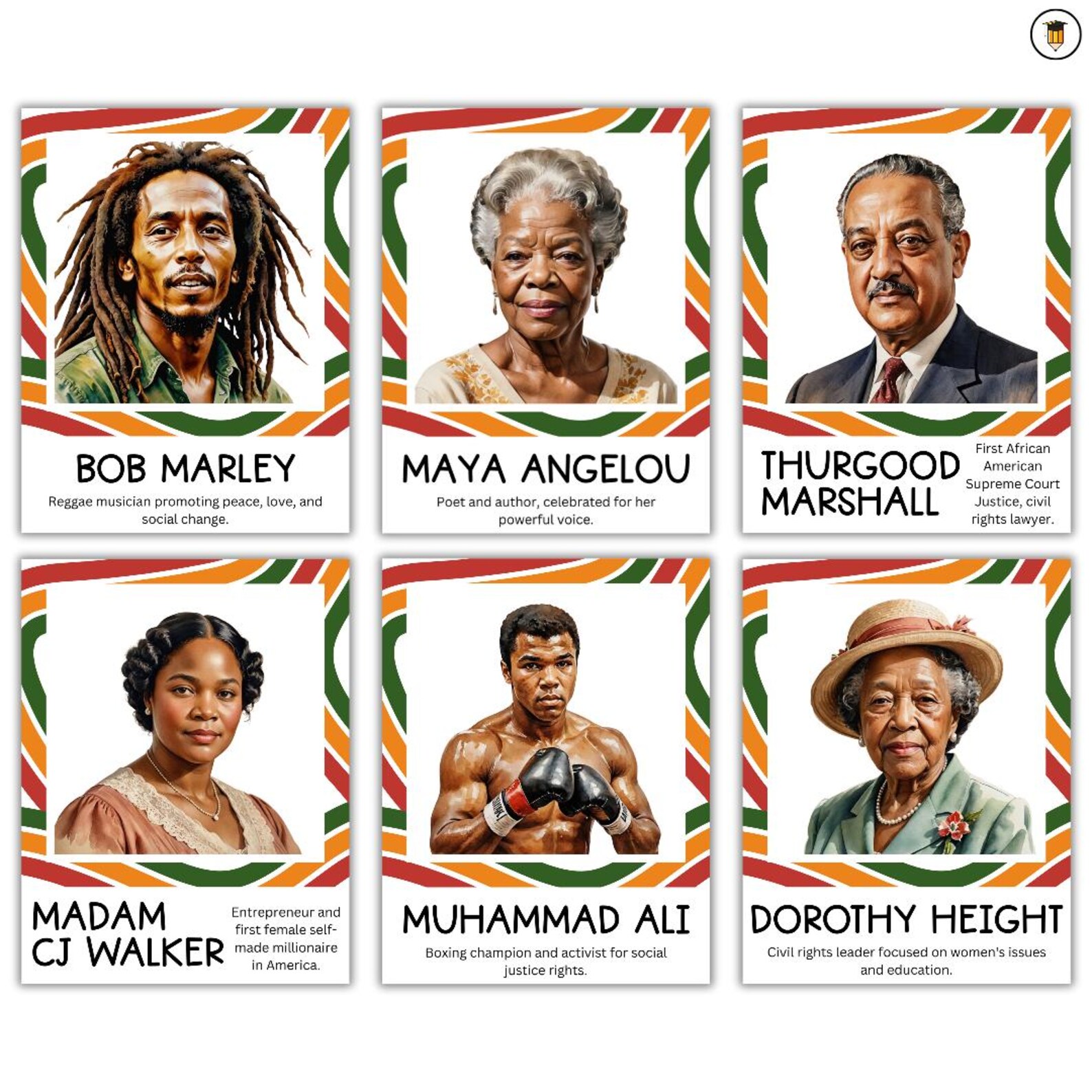 20 Black History Posters | Bulletin Board Display | Black History Decor ...