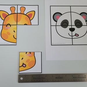 Animal | Puzzles for Kids | Early Years | Puzzle | Fine Motor ...