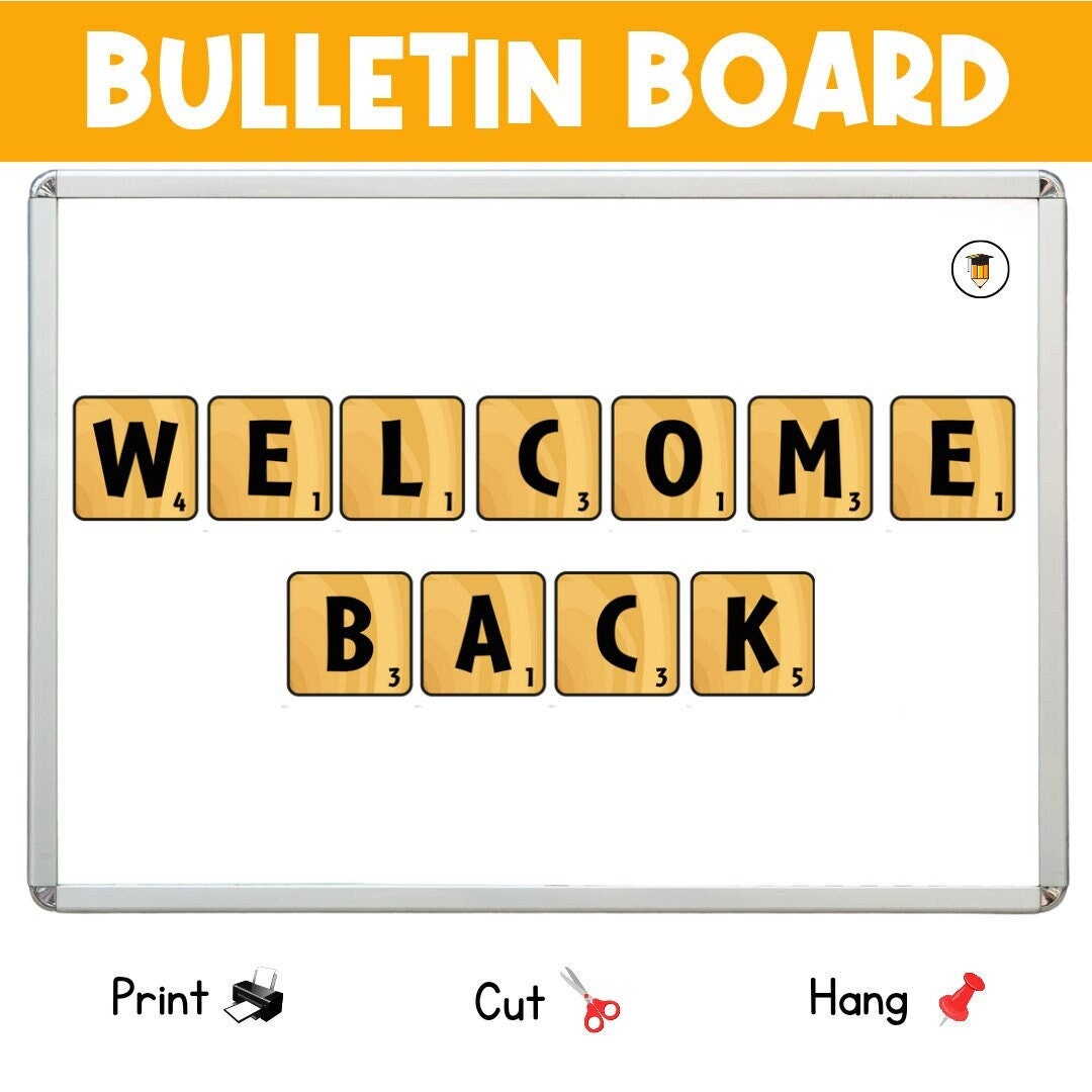 WELCOME BANNER | Printable Welcome Banner | Back to School Banner ...