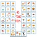 183 FOOD CARDS | Food Choice Boards | Food Pics | Visual Aid Schedule ...