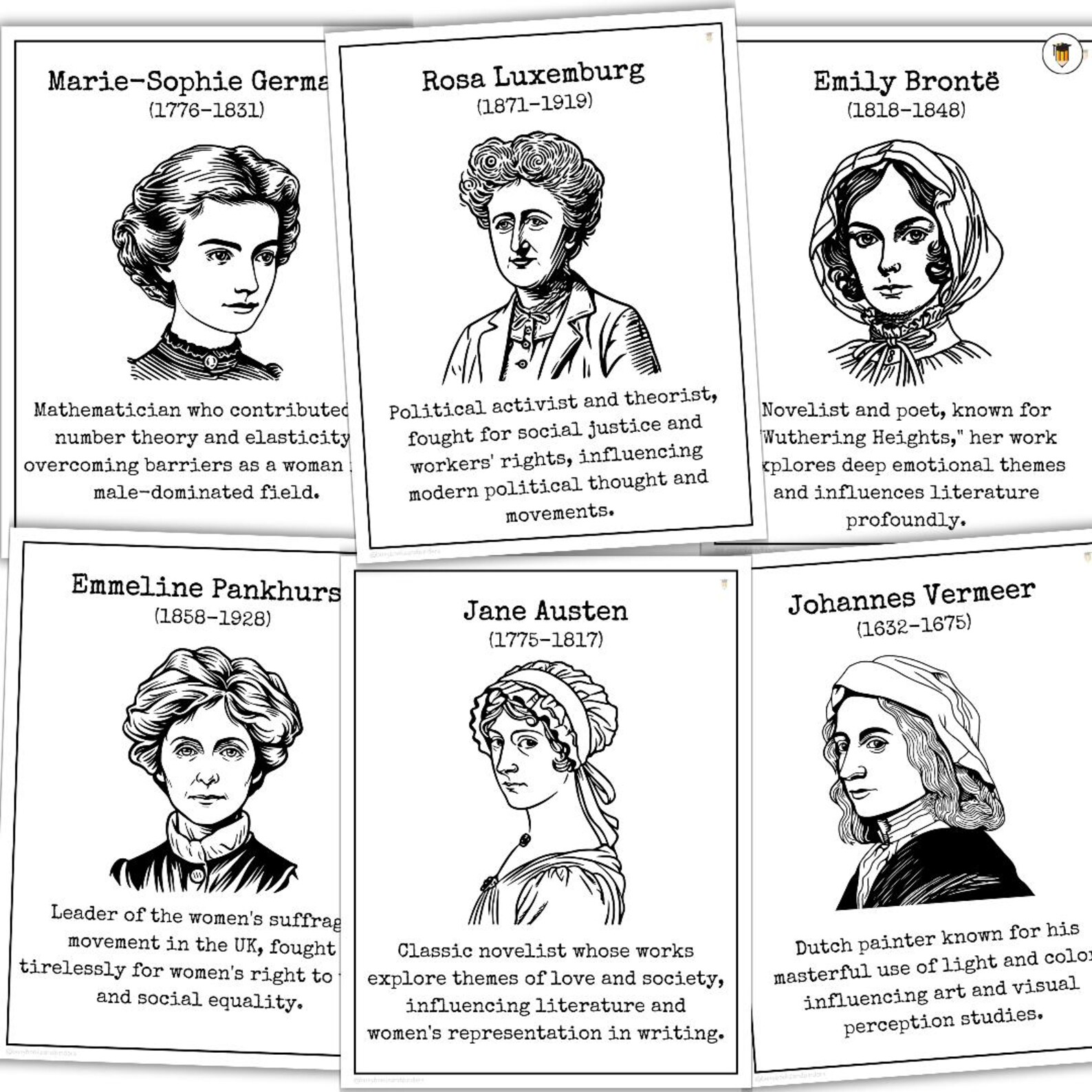 70 Women's History Posters | Herstory | Bulletin Board Display | Women ...