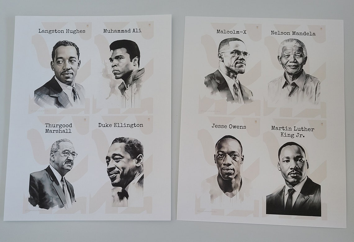 Black History Posters | Bulletin Board Display | Black History Decor ...