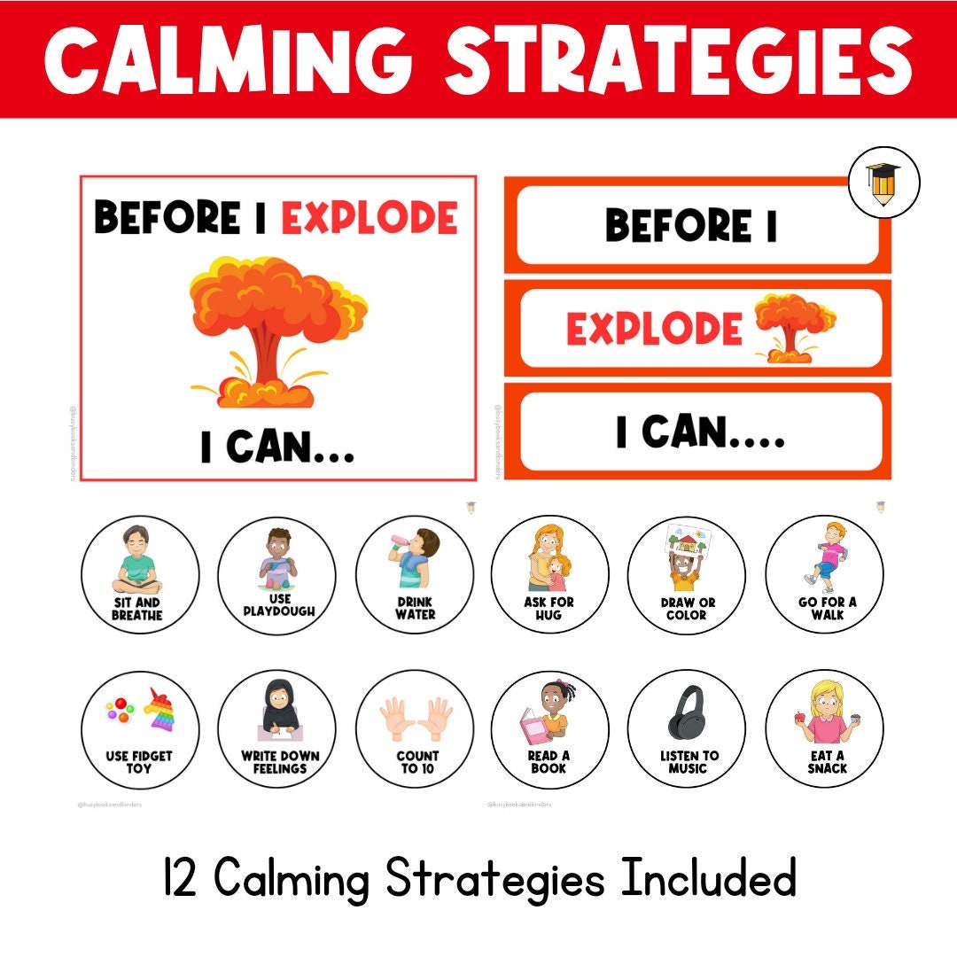 Self Regulation | Emotions | Calm Down Strategies | Coping Skills ...