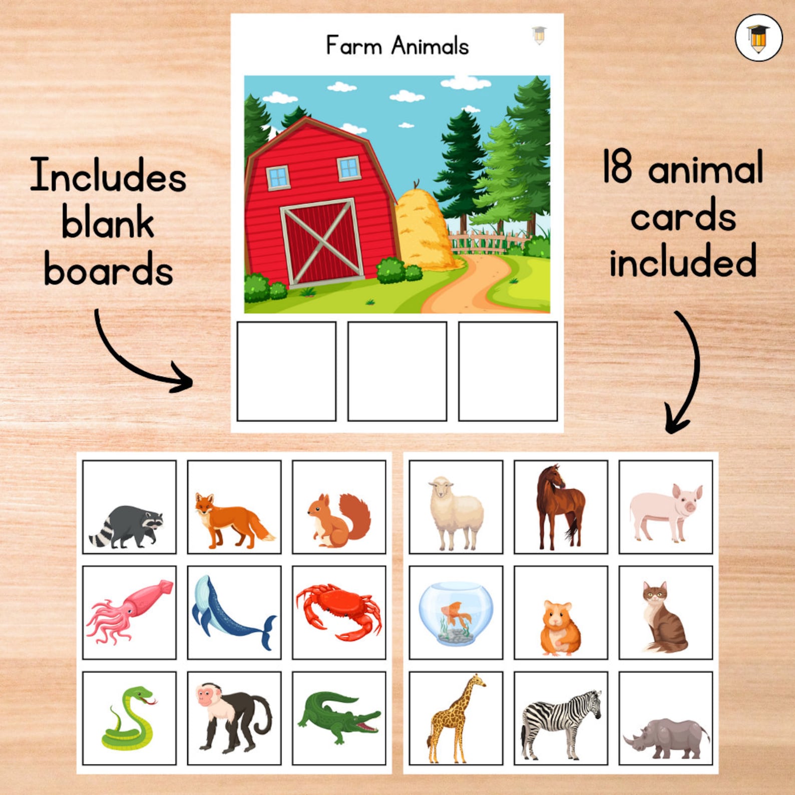 Animal Habitats | Animal Sorting Activity, Animal Activities, Busy Book ...