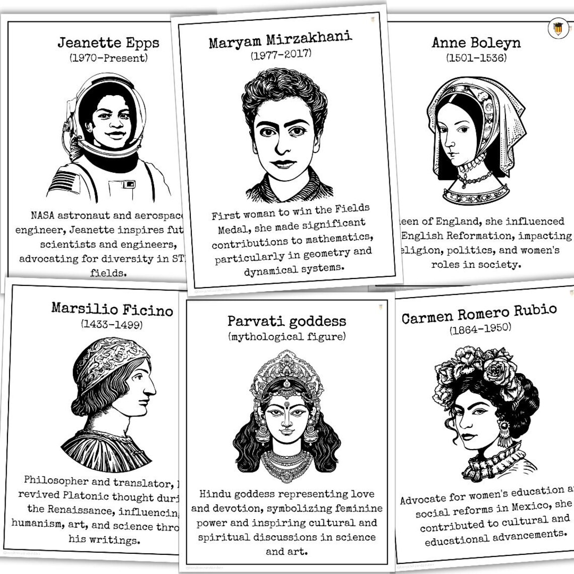 70 Women's History Posters | Herstory | Bulletin Board Display | Women ...