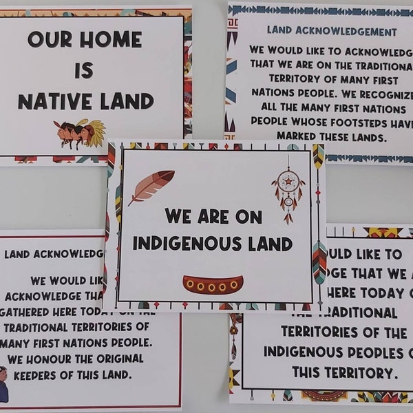 Indigenous Poster - Etsy Canada