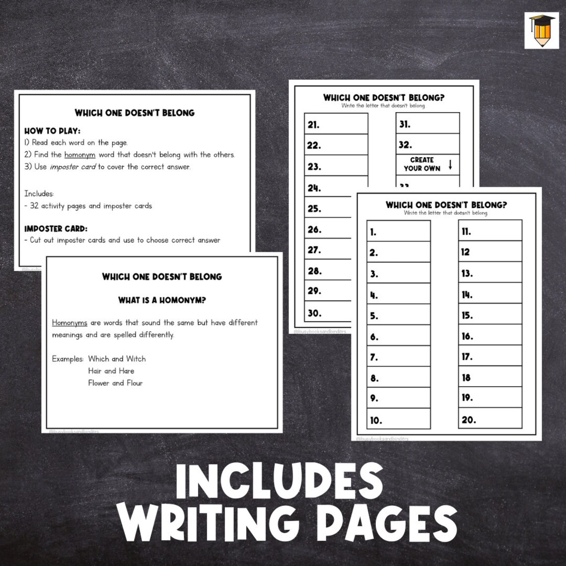 Homonyms Activities | Grammar Worksheets | Homeschool | Parts of Speech ...