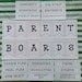 Parent Board Banner | Childcare Organization | Visual Schedule | Parent ...