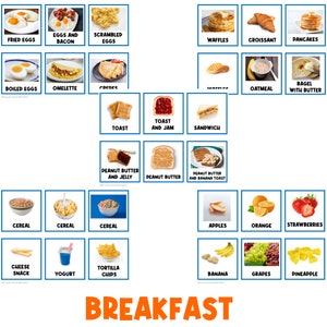 REAL PICTURES: 167 Food Cards + 3 Choice Boards | Food Visual Aid ...