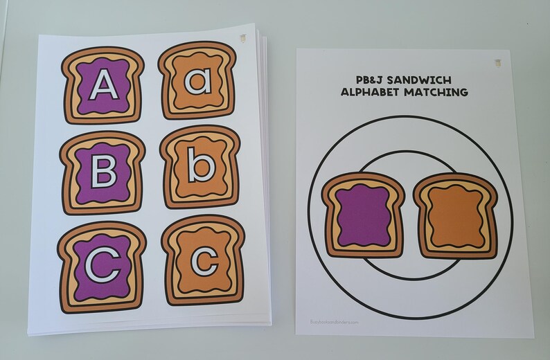 Alphabet Matching | Kindergarten | Preschool | Letter Matching ...
