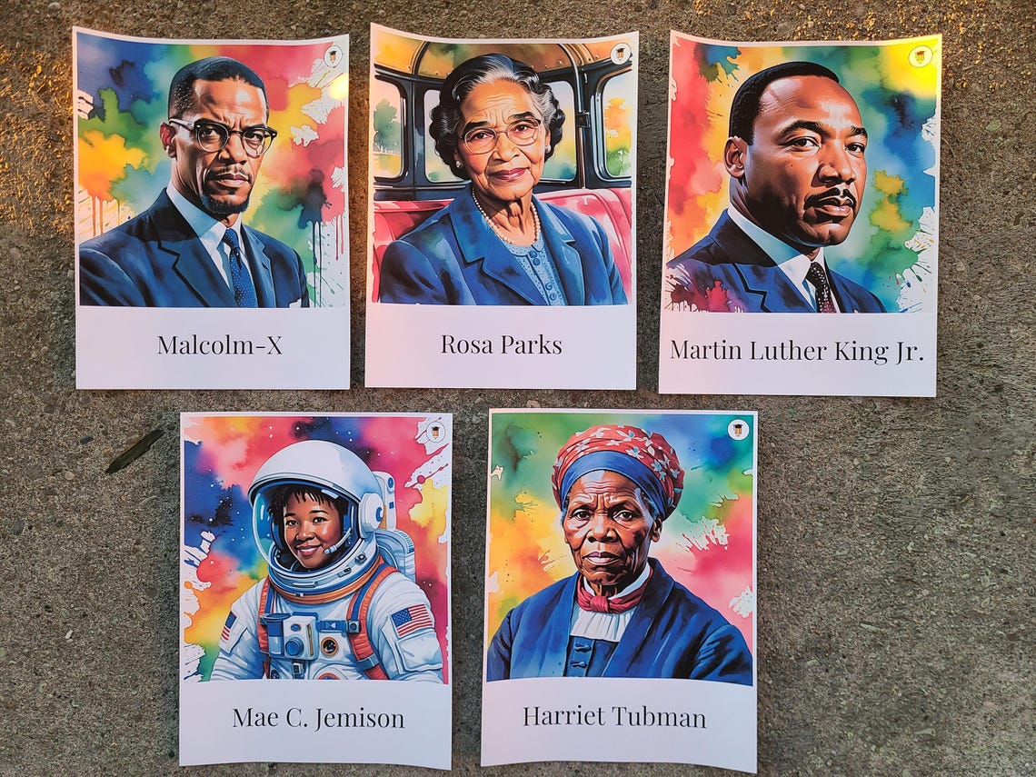 25 Black History Posters | Bulletin Board Display | Black History Decor ...