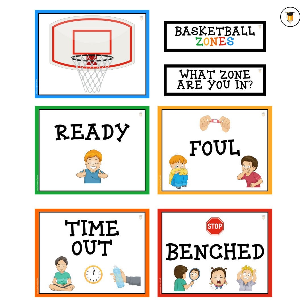Basketball | Self Regulation | Emotions | Calm Down Strategies | Coping ...