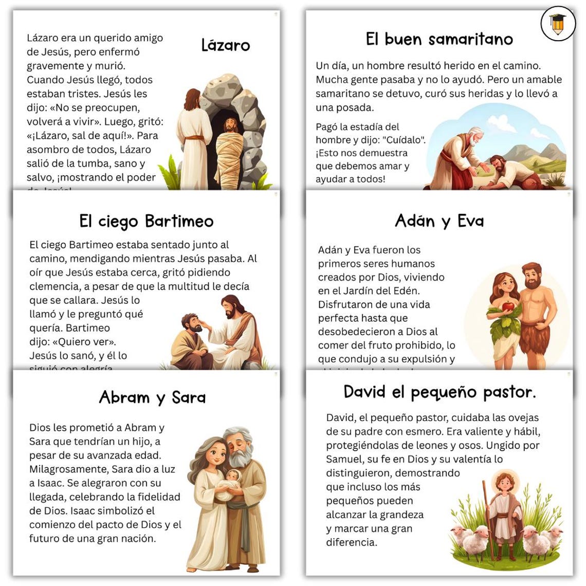 SPANISH: Bible Stories for Kids | Baby Jesus Activities | Children's ...