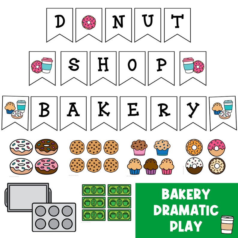 COFFEE SHOP | Dramatic Play | Shopping | Pretend Play | Preschool ...