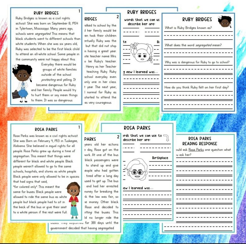 Black History Month Activities | Black History | Worksheets | African ...