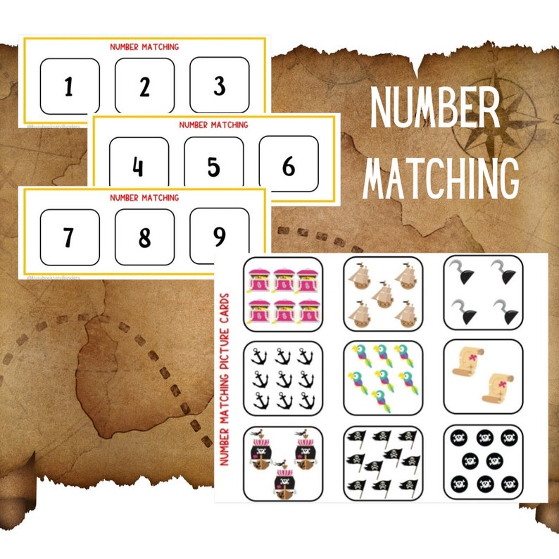 Preschool Pirate Activities | Busy Book | Pirate Printable | Math ...