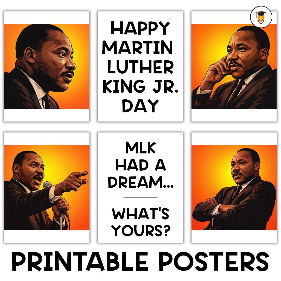 Martin Luther King Jr. Day | Bulletin Board | Black History Poster ...