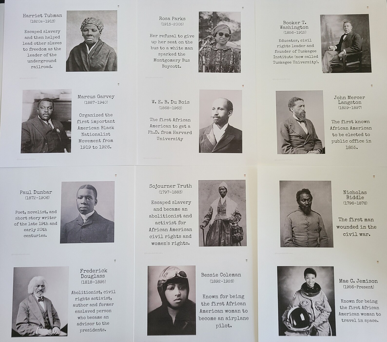 Black History Posters | Bulletin Board Display | Black History Decor ...