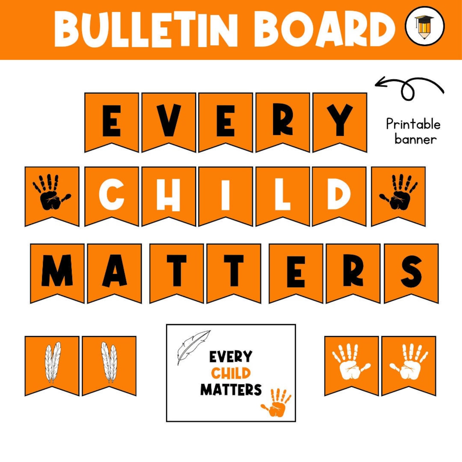 Every Child Matters Bulletin Board Door Decoration - Etsy