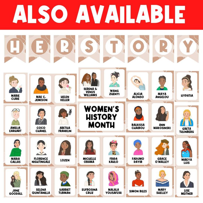 Women's History Month Posters | Bulletin Board Display | Women's ...