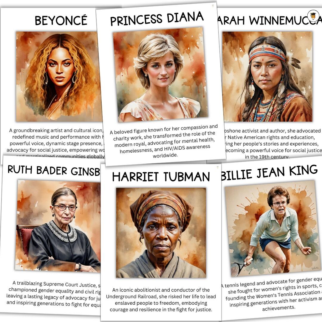 40 Women's History Month Posters | Bulletin Board Display | Women's ...
