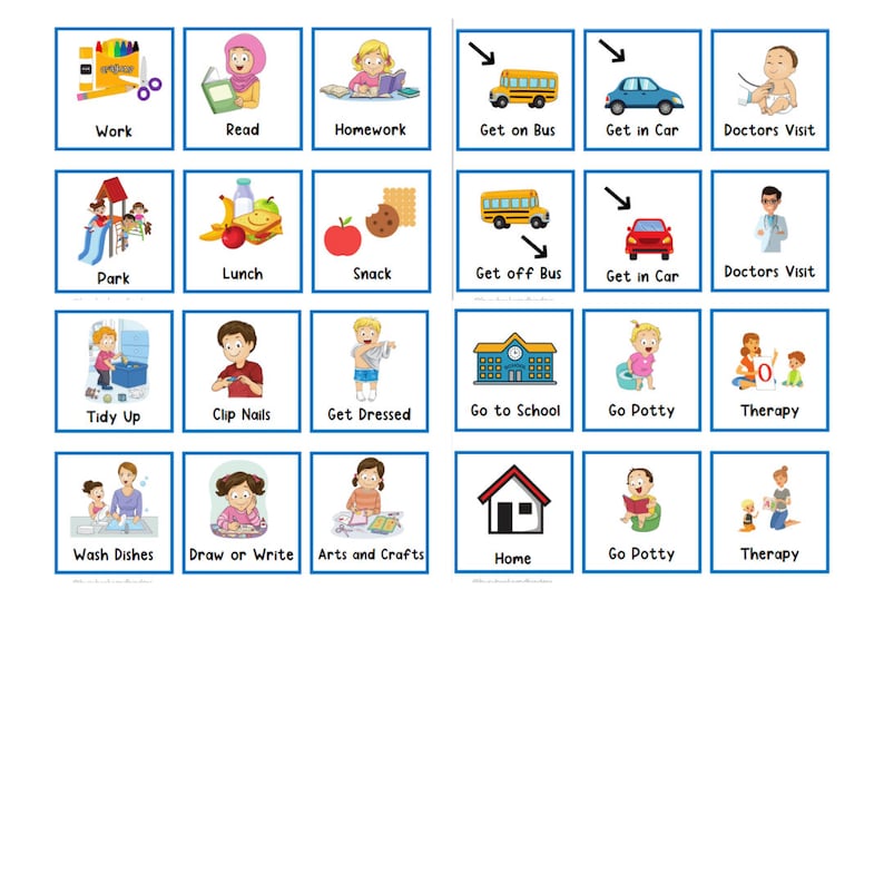 First Then Board Visual Aid Visual Schedule Toddler | Etsy First Then Board Visual Aid Visual Schedule Toddler | Etsy
