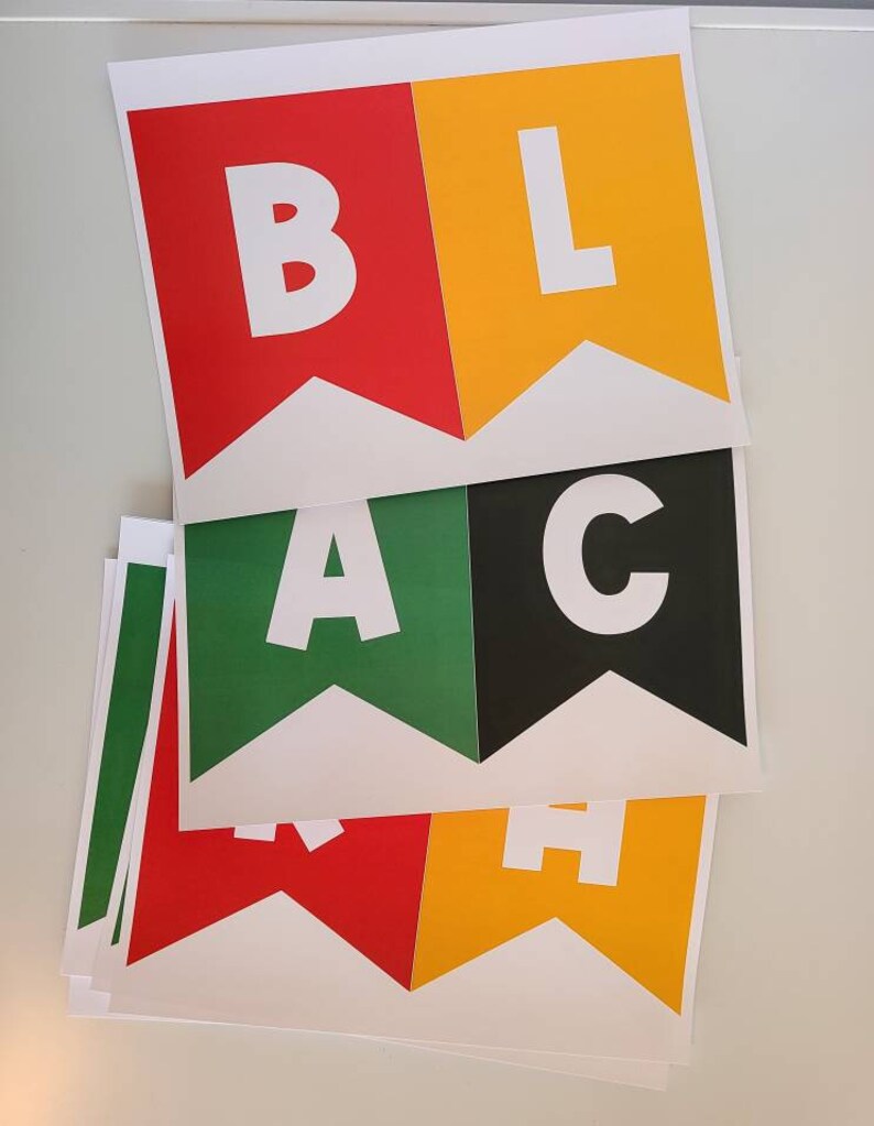 Black History Posters Bulletin Board Display Black History - Etsy