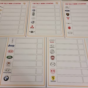 Car Brands | Cars Flashcards | Scavenger Hunt | I Spy | Printables for ...