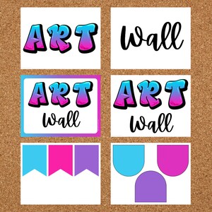 GRAFFITI ART WALL | Bulletin Board | Art Display Board | Door Decor ...
