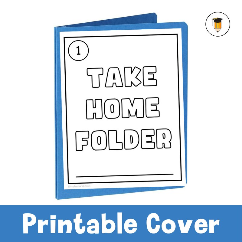 Personalized Take Home Folder Labels - Etsy