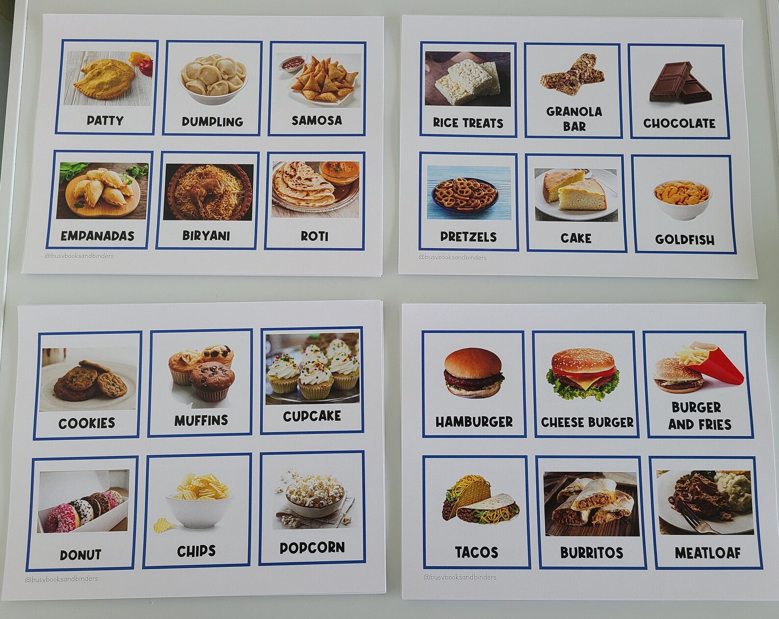 REAL PICTURES: 167 Food Cards + 3 Choice Boards | Food Visual Aid ...