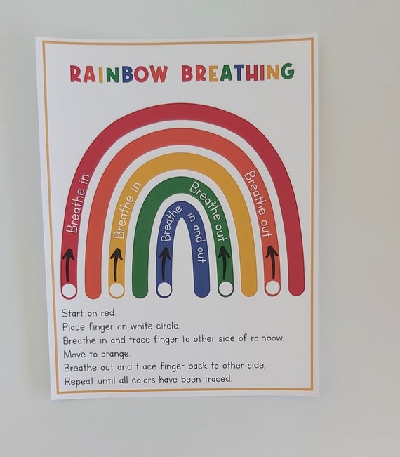 Deep Breathing Visuals For Children