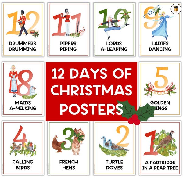 Christmas Poster Board - Etsy