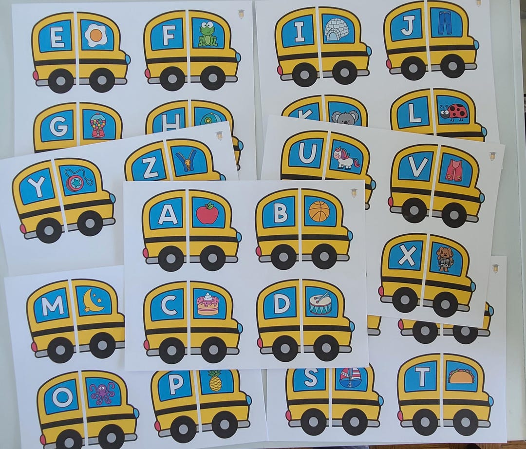 A to Z Alphabet Puzzle Puzzles for Kids Early Years Puzzle Fine Motor ...