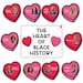 Heart of Black History Month Valentine's Day Posters | Black History ...