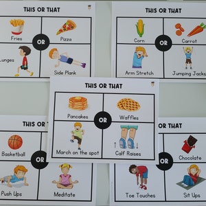 THIS OR THAT: Fitness Exercises | Kids Exercises | Gym Games ...