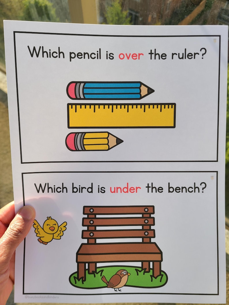 20 Prepositions Task Cards | Vocabulary | Parts of Speech | Positional ...